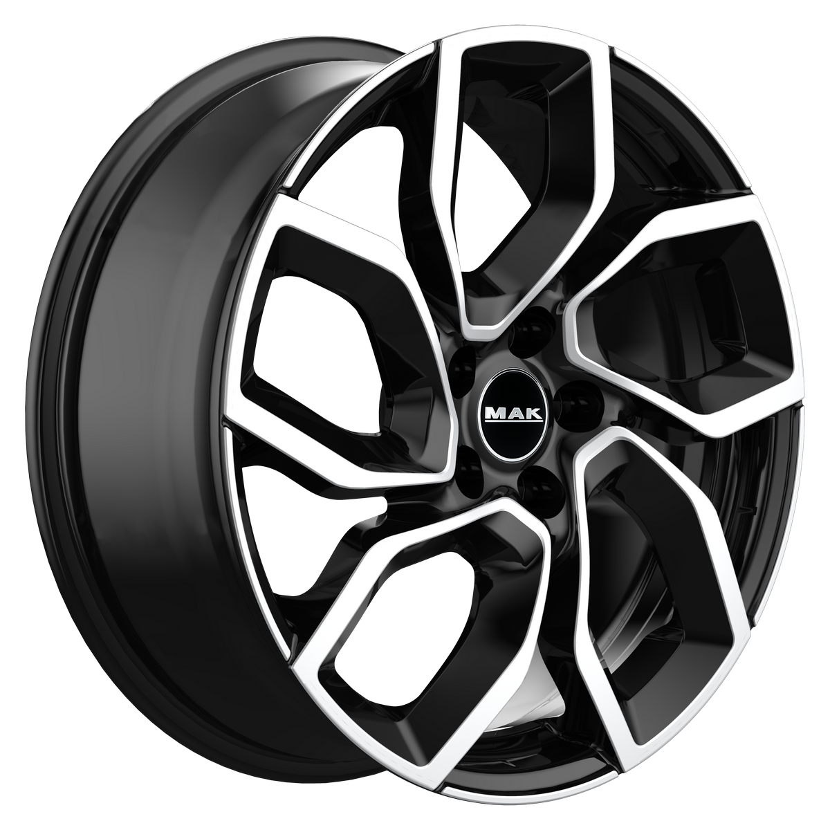 MAK APOLLO hliníkové disky 6,5x16 4x98 ET34 BLACK MIRROR